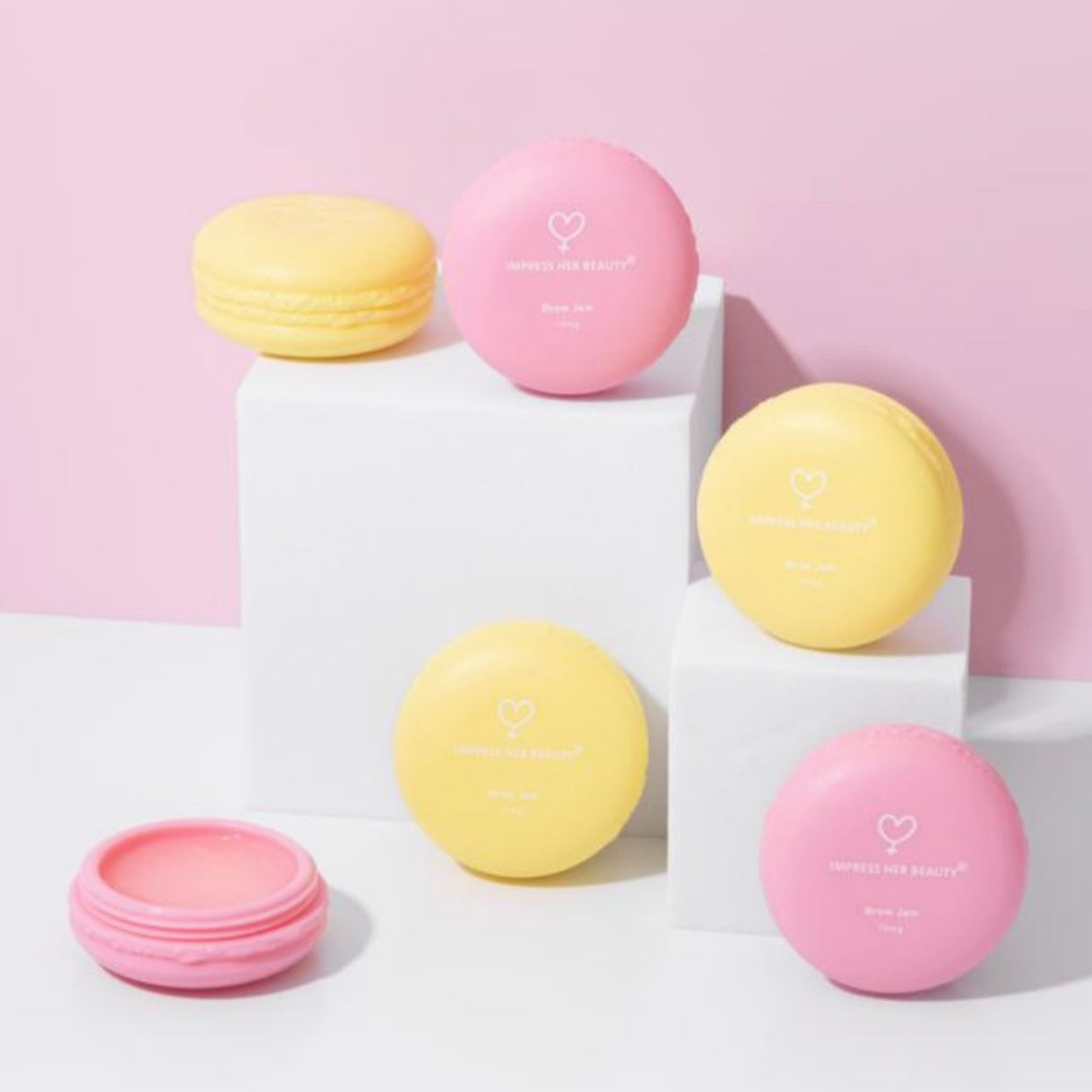 Brow Soap Styling in Macaron Design
